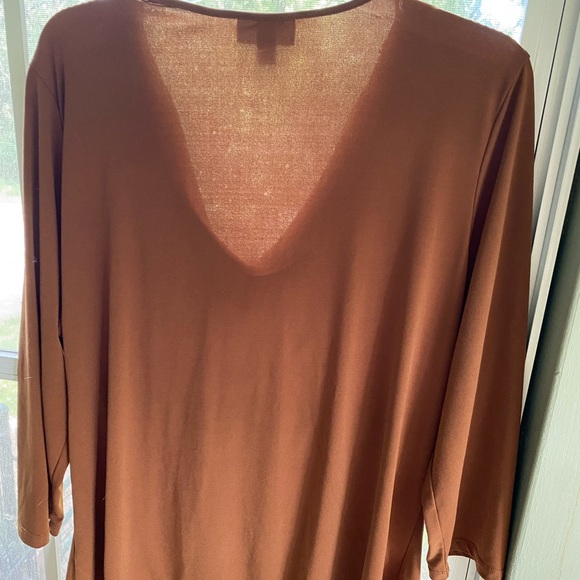 dressbarn | Tops | Gorgeous Copper Colored Blouse In Great Shape | Poshmark